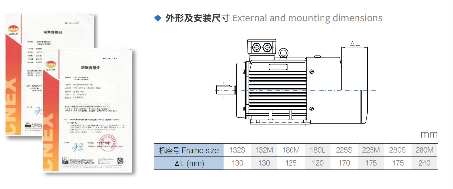 江淮普通防爆电机YBX3-112M 4千瓦2极防爆马达2-4KW380V电动机-阿里巴巴