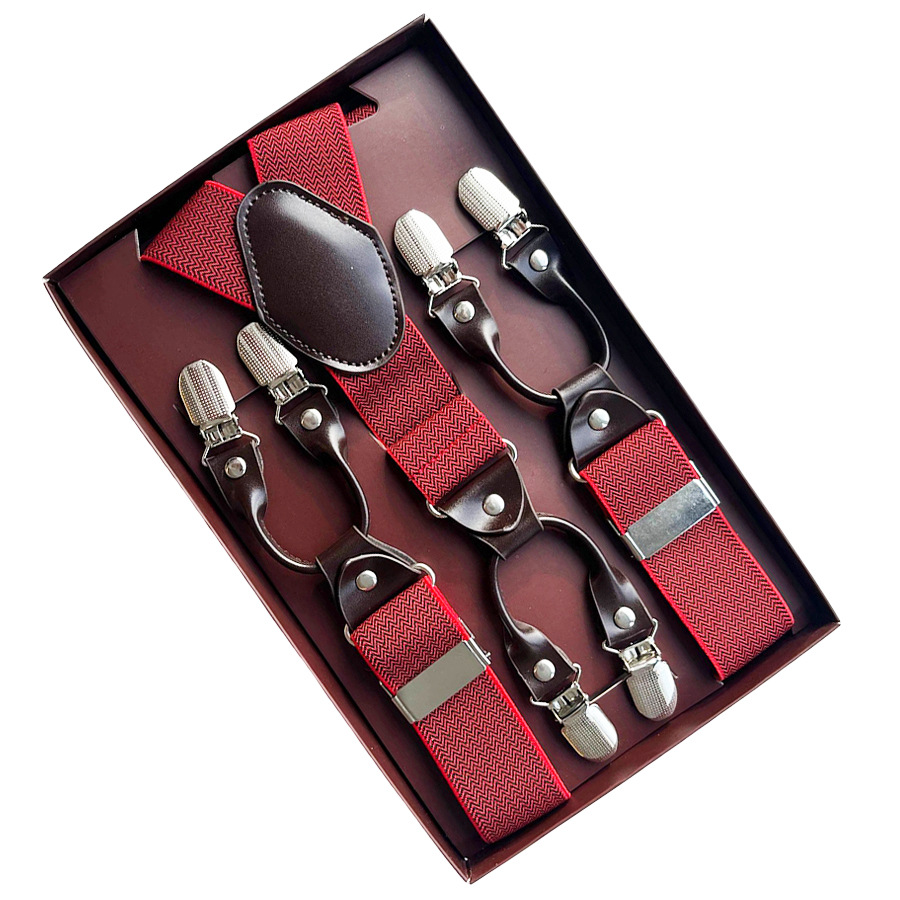 Cross-border source stretch pants strap clip men's activities strap ...