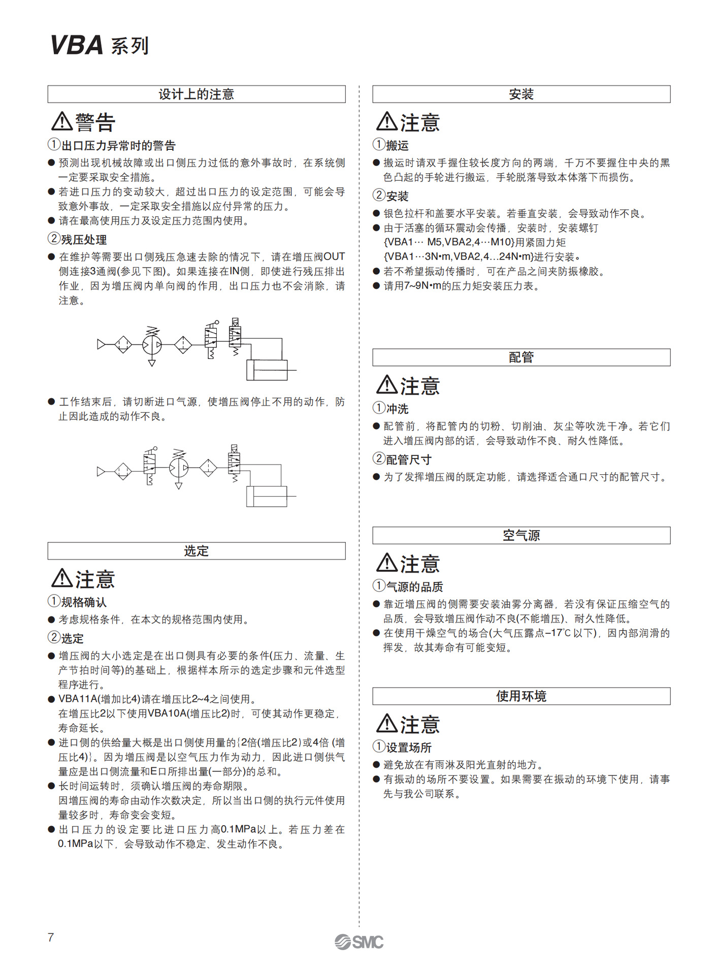 SMC增压阀VBA10A-02GN/VBA11A-02GN/VBA20A-03GN/VBA40A-04GN-阿里巴巴
