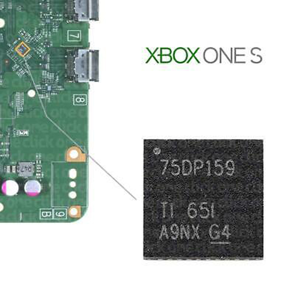 Xbox one x版 X slim版 HDMI芯片IC TDP158芯片 TDP159 IC芯片-阿里巴巴