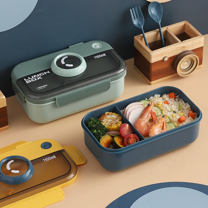 Supply Large Capacity Student Office Worker Lunch Box Rectangular ...