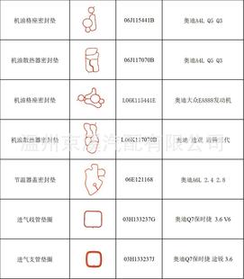 适用于奥迪大众密封垫03H133237B 06F129717D 03H133237D 06E1-阿里巴巴
