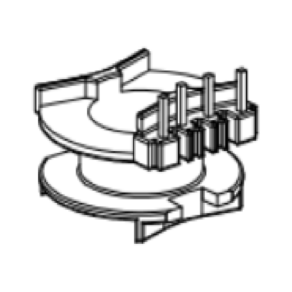 PQ20变压器骨架PQ20电木骨架PQ2014立式骨架BOBBIN 4+0-阿里巴巴