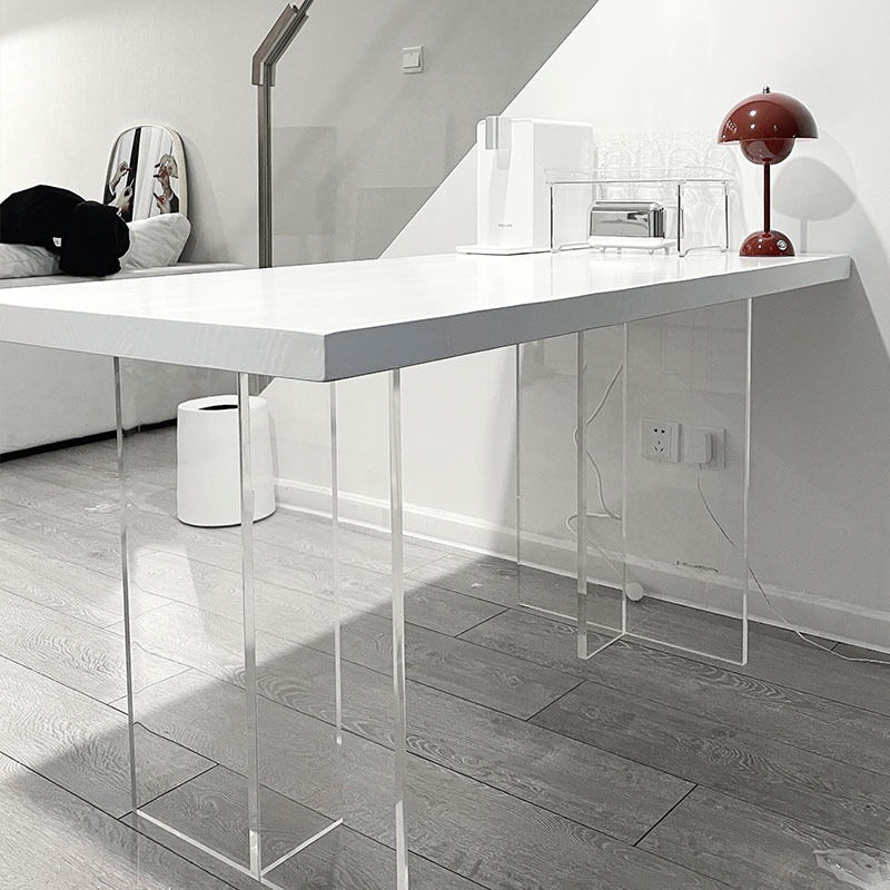 高透A级亚克力桌腿 餐桌透明亚克力支架桌脚 悬浮加厚亚克力桌腿-阿里巴巴