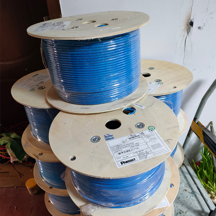 PANDUIT泛达超六类非屏蔽低烟无卤网线PUL6AV04BU-EG双绞线23线规-阿里巴巴