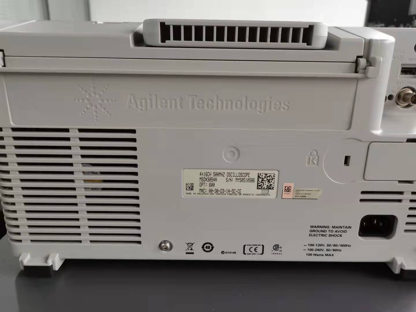出售租赁 安捷伦Agilent 示波器DSOX3054A 4通道数字示波器-阿里巴巴