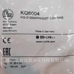 IFM易福门传感器KQ6004 KQ6001 MFT202-阿里巴巴