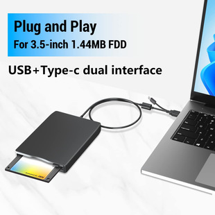 Dual-interface usb floppy drive 3.5-inch fdd external floppy-阿里巴巴