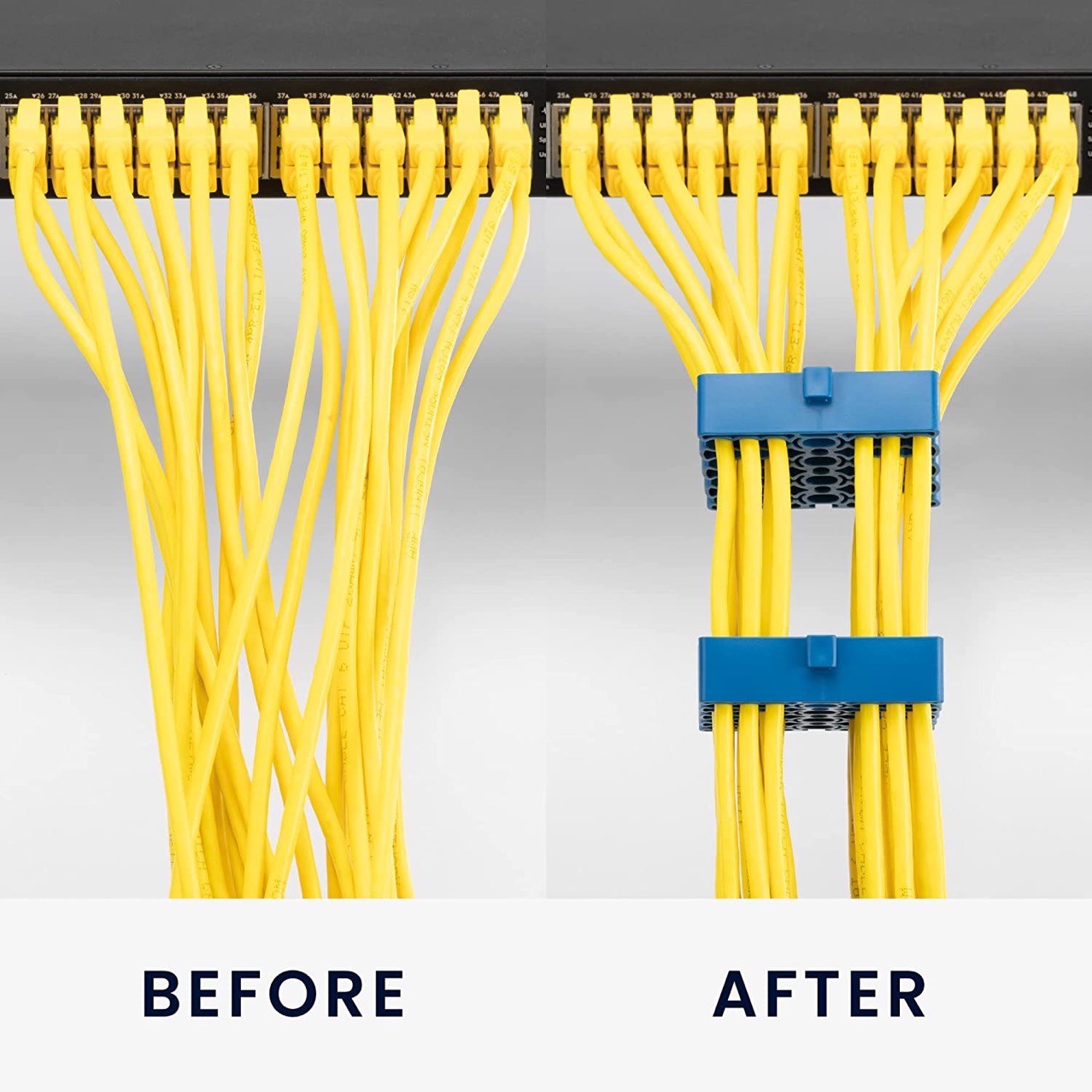 机房整理束线工具机架式网线理线器24芯排线器理线神器机柜-阿里巴巴