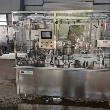 2023新款液体灌装加塞（半加塞）一体机HSGJ-S12针冻干液体灌装机-阿里巴巴