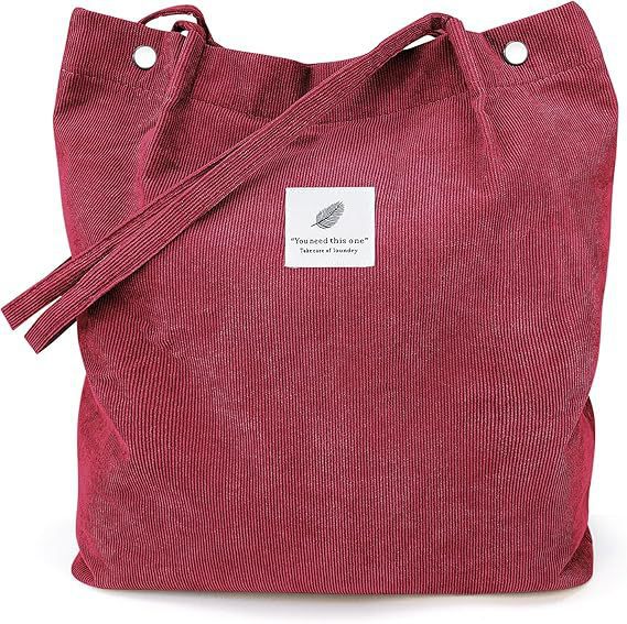 新款灯芯绒单肩包女韩国学生帆布包大容量文艺简约百搭购物袋批发-阿里巴巴