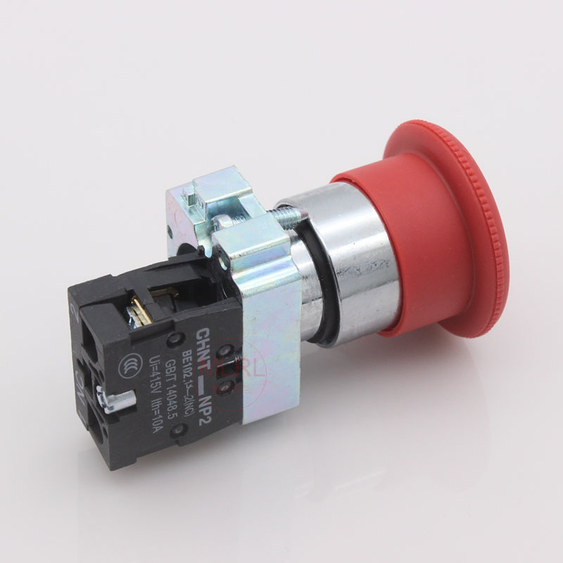 CHNT正泰急停按钮开关 紧急停止自锁按钮 NP2-BS542 一常闭 22mm-阿里巴巴