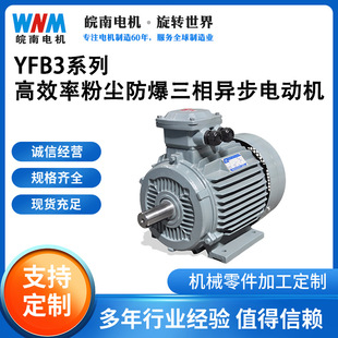 安徽皖南YFB3系列高效率粉尘防爆三相异步电动机三级能效380V50Hz-阿里巴巴