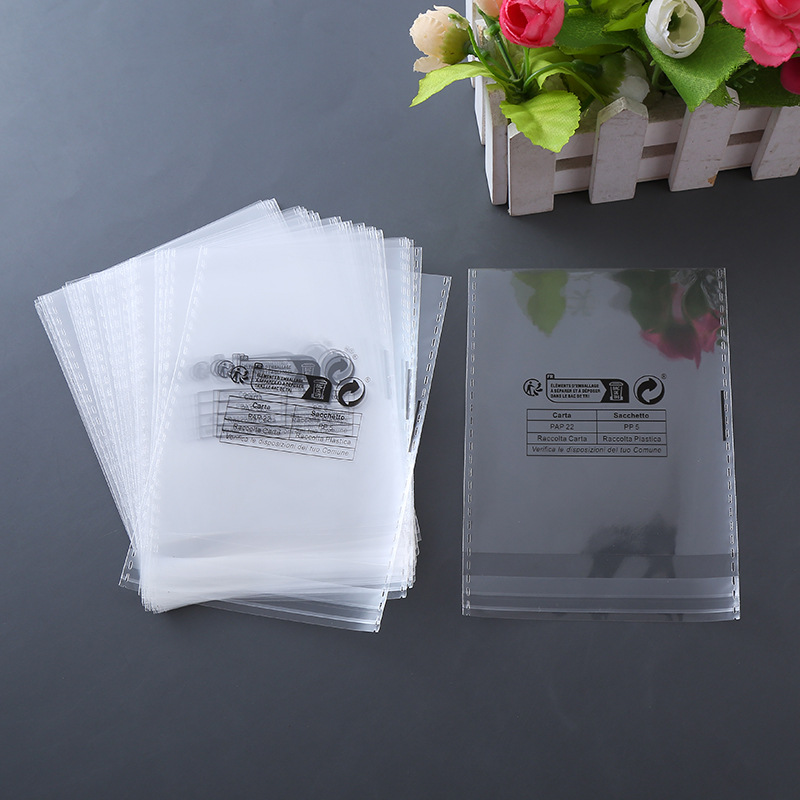 Shein环保标志包装袋PP5+PAP22标厂家新款现货opp袋子透明自粘袋-阿里巴巴
