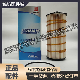 WP14T潍柴WP9H柴油发动机WP10原厂1002070370机油滤清器滤芯WP11S-阿里巴巴