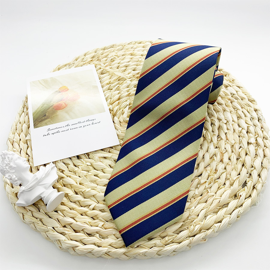 H牌HANECTONE立志舍高校nino日本JK制服条纹领结领带 校供款-阿里巴巴