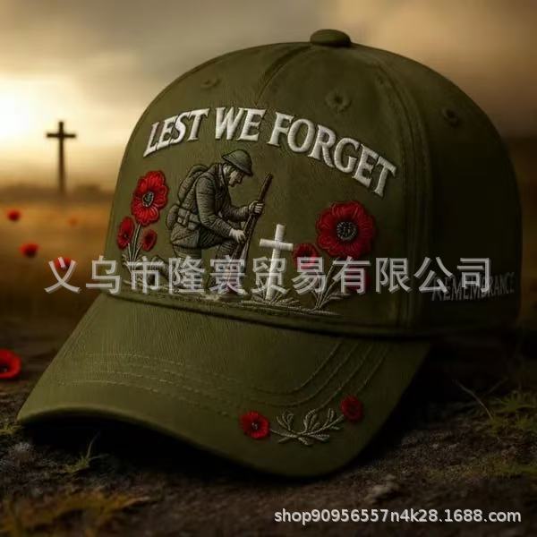 跨境新品Heroes Never Forgotten Remembrance Cap-阿里巴巴