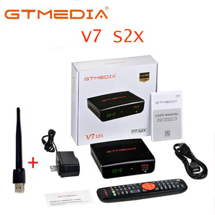 Gtmedia V7 S2X with WiFi upgrade v7s hd freesat gt media-阿里巴巴