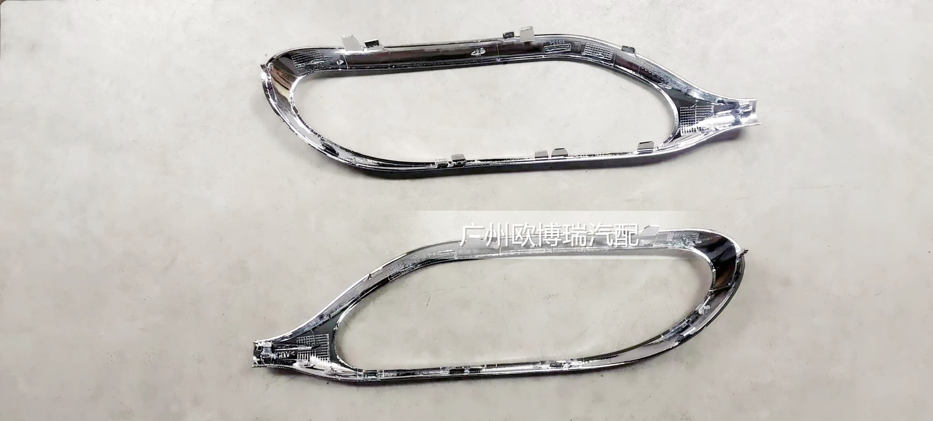 适用于S级W222排气管镀铬装饰尾喉电镀框2228852900 2228853000-阿里巴巴