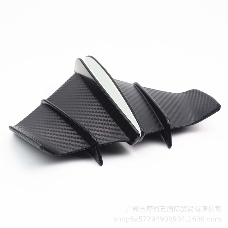 适用忍者400川崎雅马哈R1 R6本田CBR 摩托车改装定风翼侧风刀飞翼-阿里巴巴