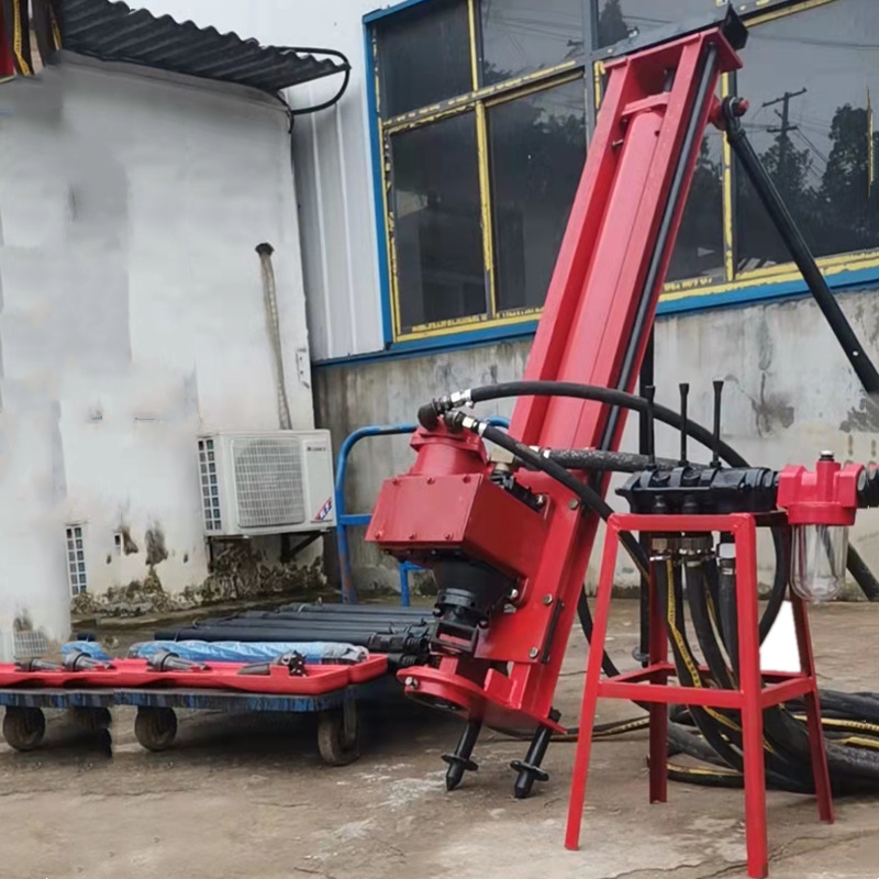 KQD70/KQD100型潜孔钻机 气动电动潜孔钻机钻杆 钻头 90A冲击器-阿里巴巴