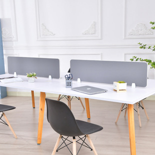 办公桌挡板桌面隔板桌子工位网格布办公屏风隔断办公家具屏风夹-阿里巴巴