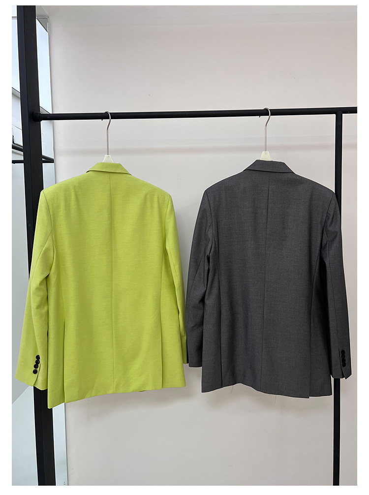 [清仓特价 不退换]假口袋设计日常宽松挺阔小西装外套V12141-阿里巴巴