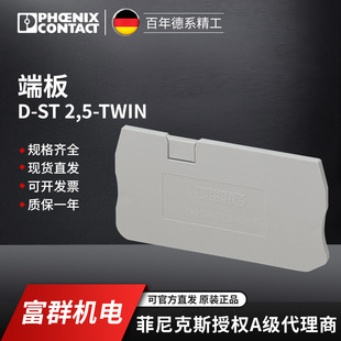 菲尼克斯 端板 D-ST 2,5-TWIN-3030488一包50个-阿里巴巴