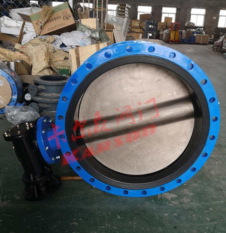 天津卡尔森D341X-10/16Q球墨铸铁水dn800手动涡轮法兰 大口径蝶阀-阿里巴巴