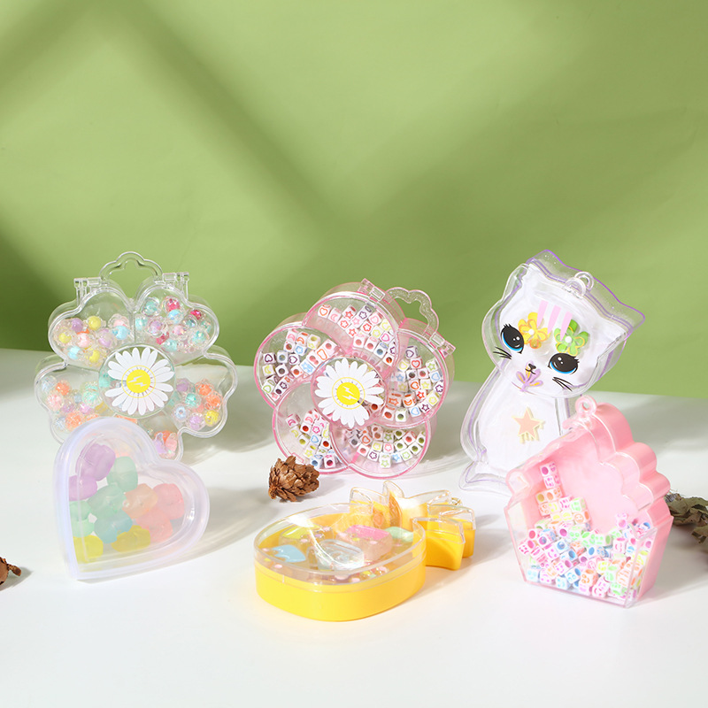 透明PS注塑盒小号首饰品盒喜糖皮筋收纳盒粉扑包装盒收纳批发零售-阿里巴巴