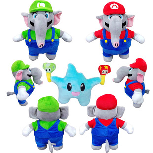 跨境新款马里奥毛绒玩具Tanooki Mario plush 公仔毛绒玩偶现货-阿里巴巴