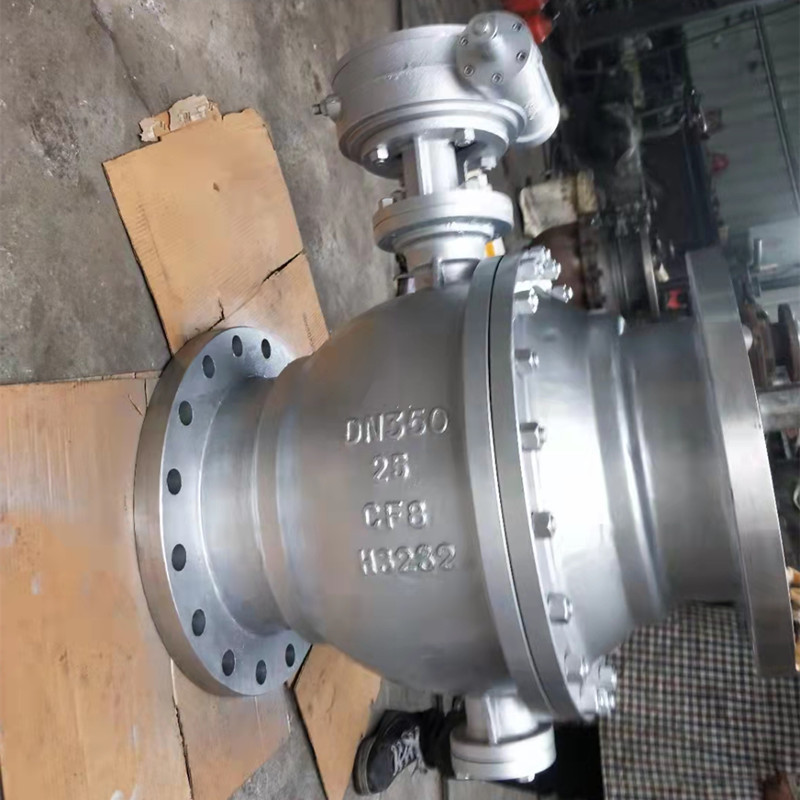 Q347Y-16P Q347Y-25P不锈钢涡轮固定式法兰球阀 国标高温STL球阀-阿里巴巴