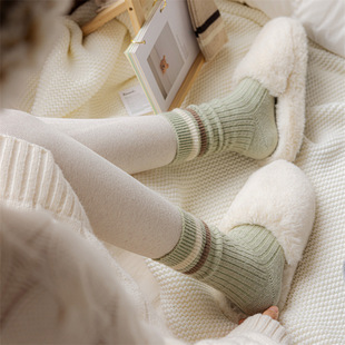 cheemyfree羊毛袜子女秋冬中筒袜保暖加厚月子袜冬季睡觉袜子批发-阿里巴巴