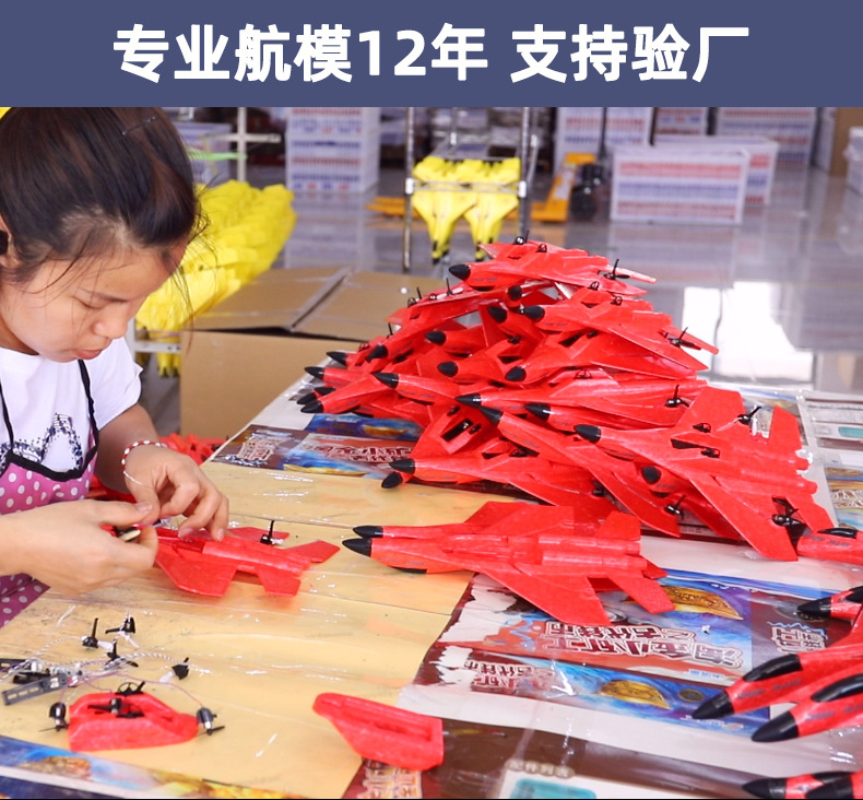 加工定制ZY-J20遥控飞机滑翔机战斗机航模玩具-阿里巴巴