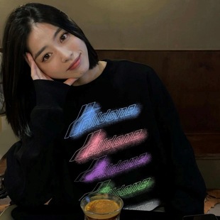 WE11DONE TRACK五彩弹幕小众潮牌美式加绒宽松男士情侣圆领卫衣棉-阿里巴巴