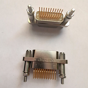 J30J微矩形连接器25芯直插印制板型插座J30J-25ZKN-阿里巴巴
