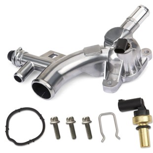 适用于雪佛兰科鲁兹节温器外壳 汽车水通铝合金25193922 55565334-阿里巴巴