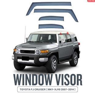 适用于丰田FJ酷路泽车窗晴雨挡雨板雨眉FJ CRUISER Window visor-阿里巴巴