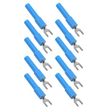 10pcs U Type Electrical Crimp Fork Spade Wire Connectors Ele-阿里巴巴