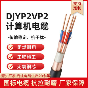 国标阻燃铜芯DJYP2VP2 铜带绕包分屏总屏计算机电缆 双层屏蔽线缆-阿里巴巴
