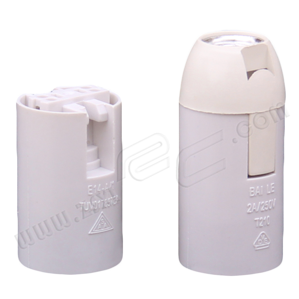 E14卡式光身灯头 灯座 欧规 VDE CE 澳洲SAA ROHS REACH SGS认证-阿里巴巴