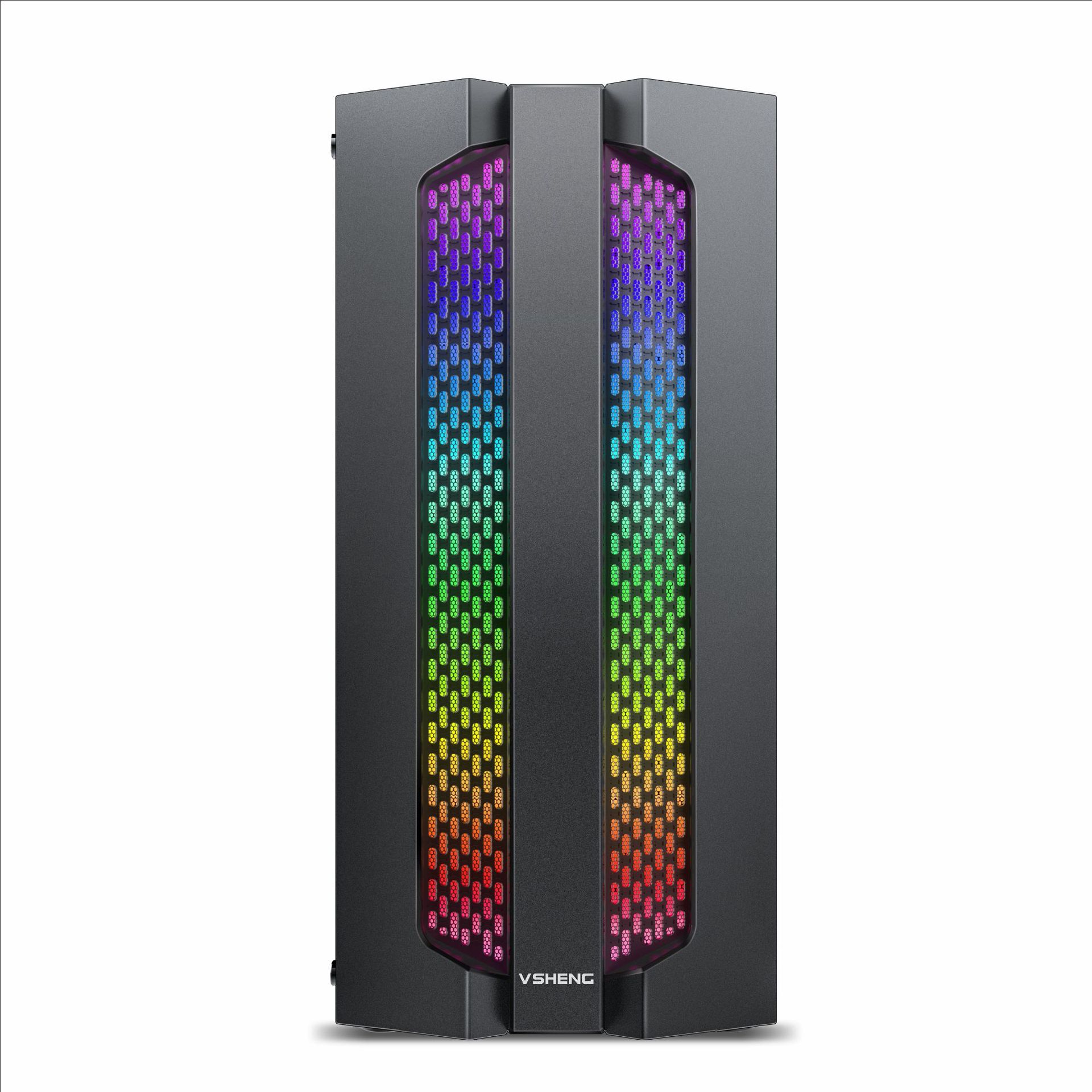 VSHENG威盛双路cpu游戏机箱支持X79X99E-ATX华南金牌双路主板-阿里巴巴