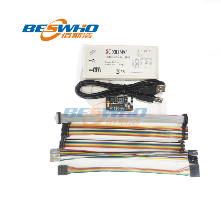xilinx下载器线DLC10仿真器Platform Cable USB赛灵思FPGA DLC9LP-阿里巴巴