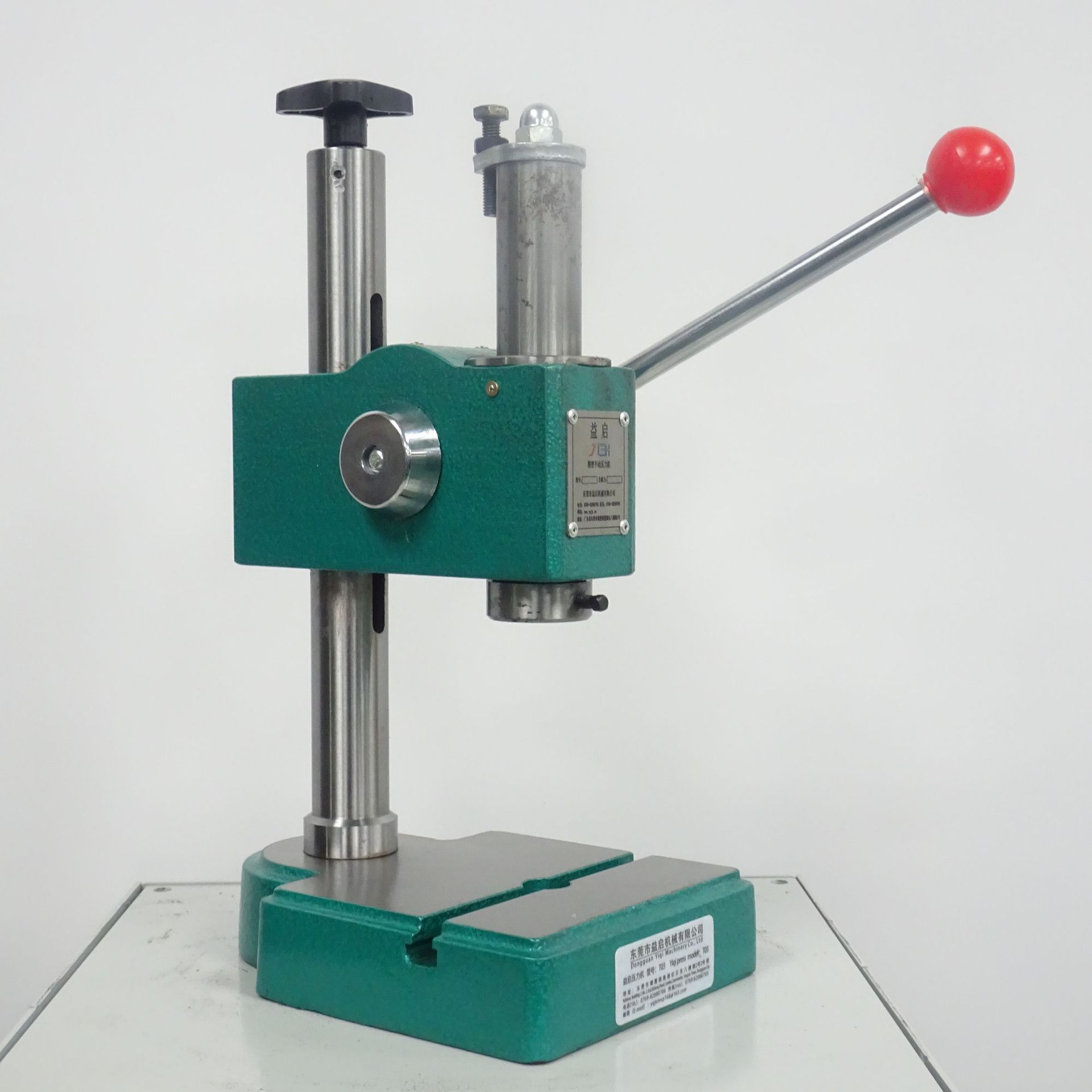 厂家直供600kg小型台式精密手动压力机 单柱杠杆式手板压床手啤机-阿里巴巴