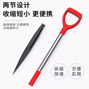 冬季钓鱼破冰三棱冰镩 凿冰器 可拆卸镩头冰钻快速打孔破冰利器-阿里巴巴