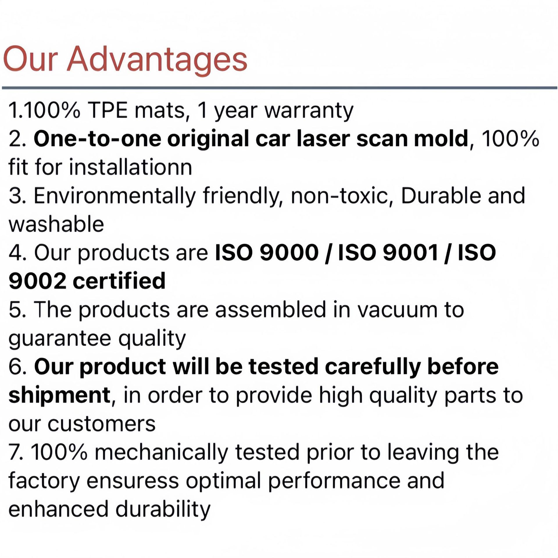 For 2024 Aadi Q5L 3D Carpet TPE Car Floor Mat/Rear Trunk Mat-阿里巴巴