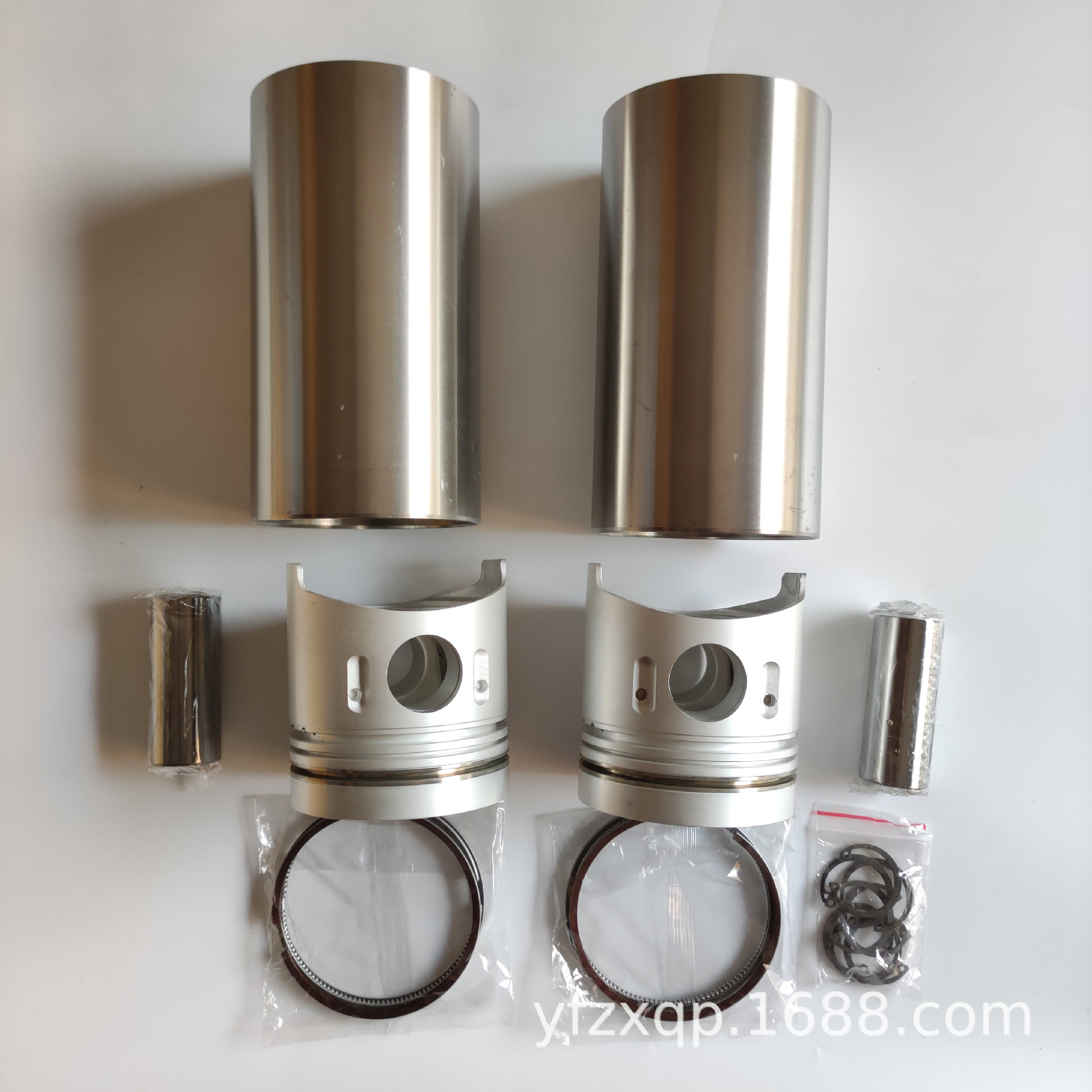 适用三菱4D34发动机活塞54MM 缸套组件 四配套 ME012928 FUSO扶桑-阿里巴巴