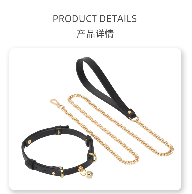 SM情趣用品项圈颈链狗奴choker牛皮项链颈圈k9另类束缚夫妻玩具-阿里巴巴