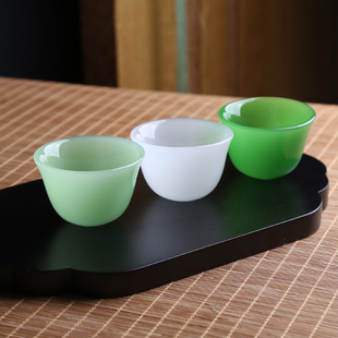 X1AW 白酒杯琉璃玉石小酒杯中式烈酒杯复古新款白酒杯家用套装清-阿里巴巴