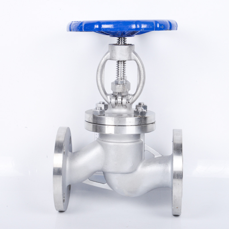 不锈钢法兰截止阀 J41W-16P 上海兰高重型高温节流天燃气截止阀-阿里巴巴
